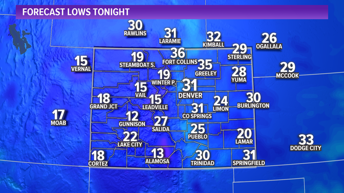 Denver, Colorado, Front Range weather forecast | 9news.com