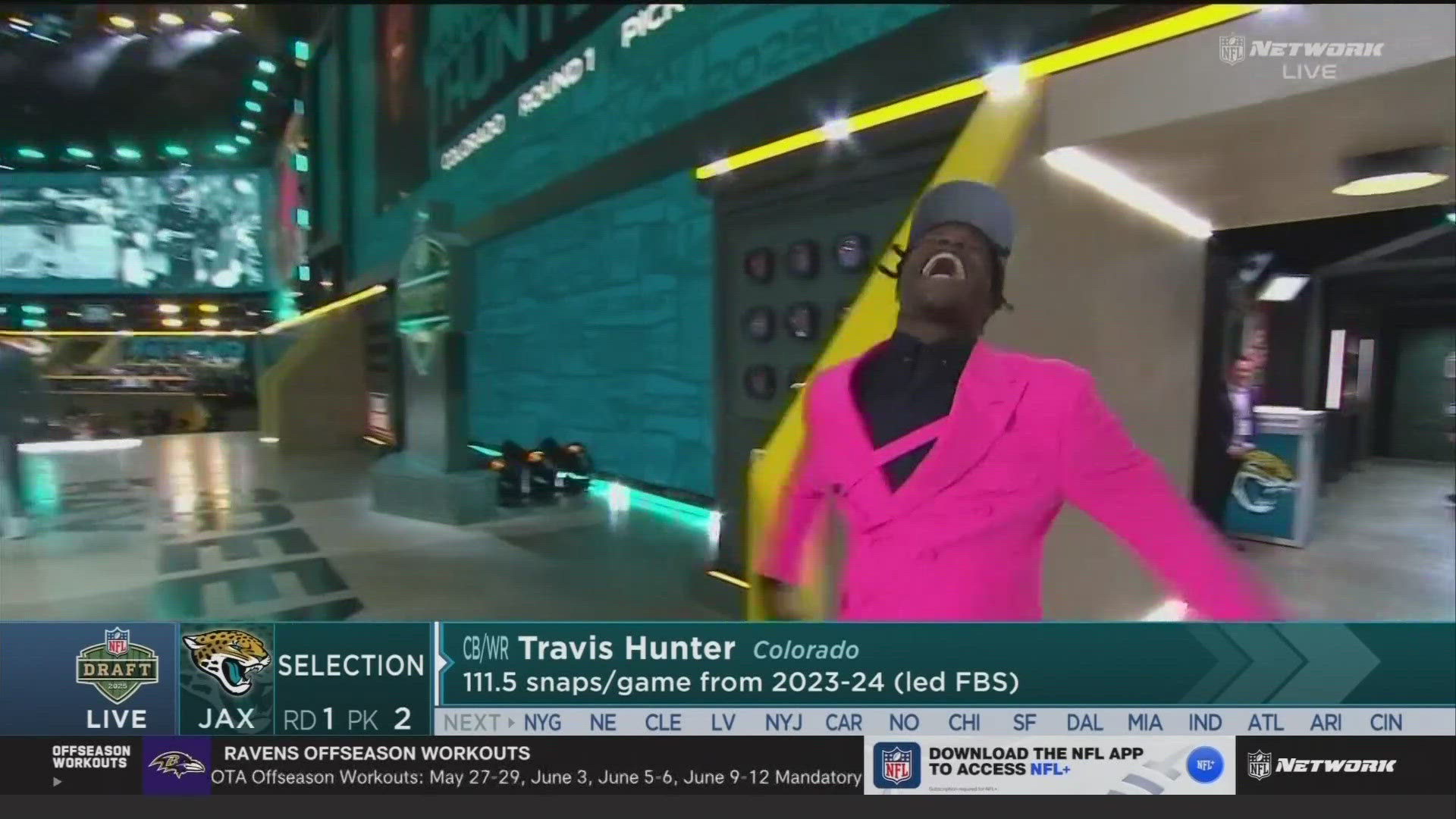 NFL Draft: Travis Hunter goes 2nd, Shedeur Sanders not picked in first ...