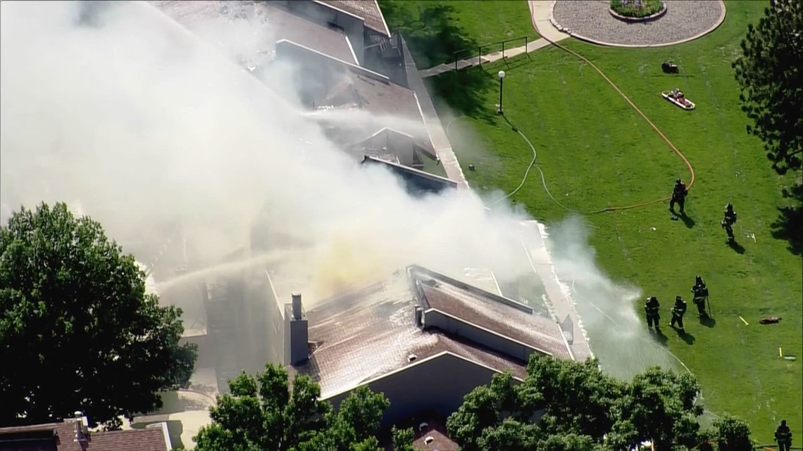 Fire burns condo building in Centennial | 9news.com