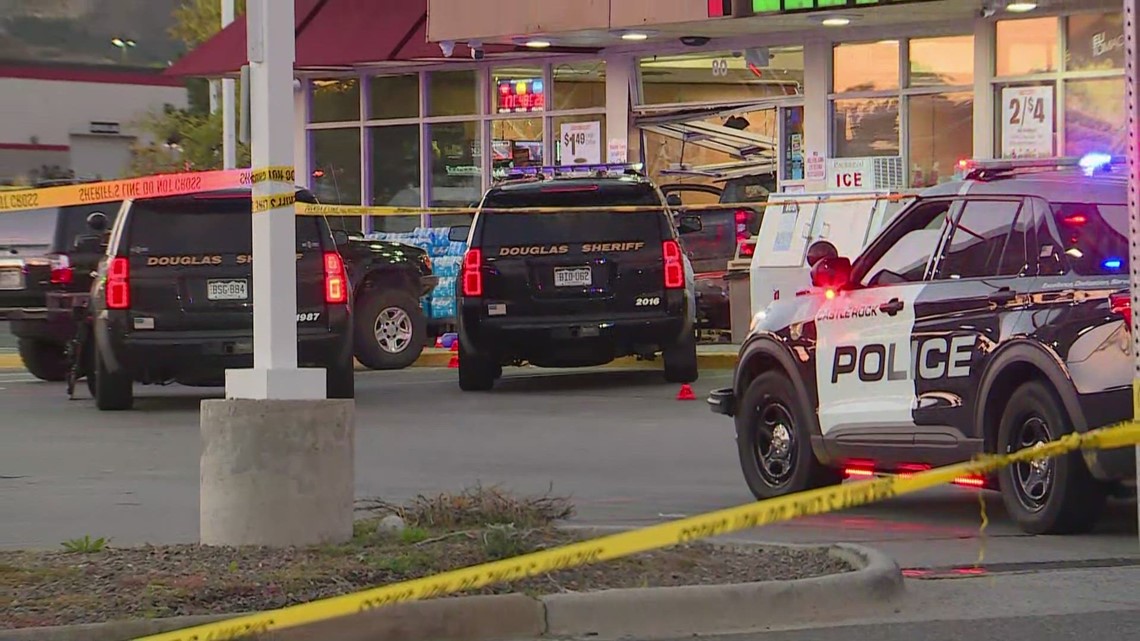 Shooting in Thornton leads to chase that ends in Castle Rock | 9news.com