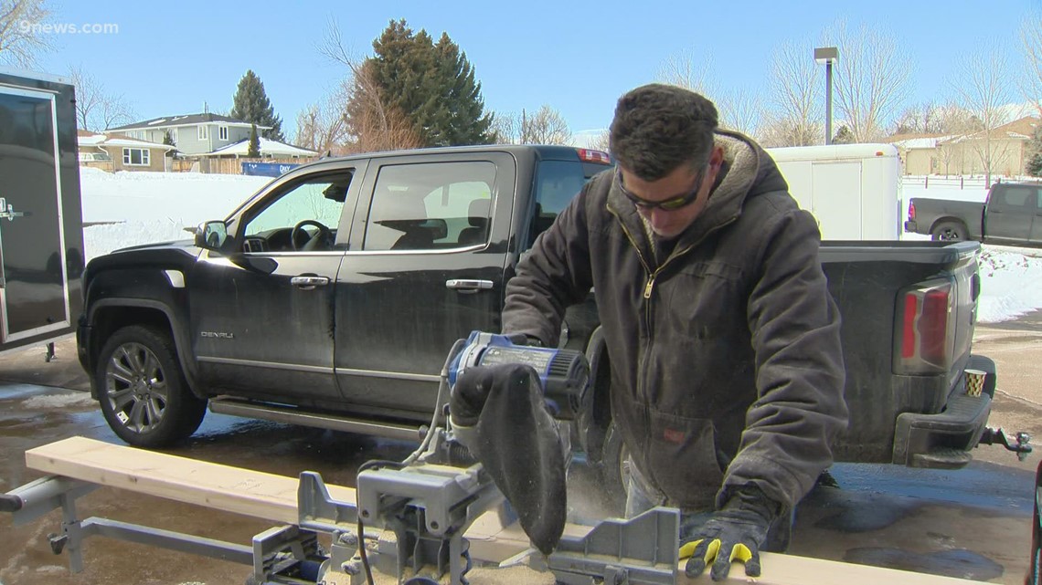 Firefighters build beds for Marshall Fire survivors | 9news.com