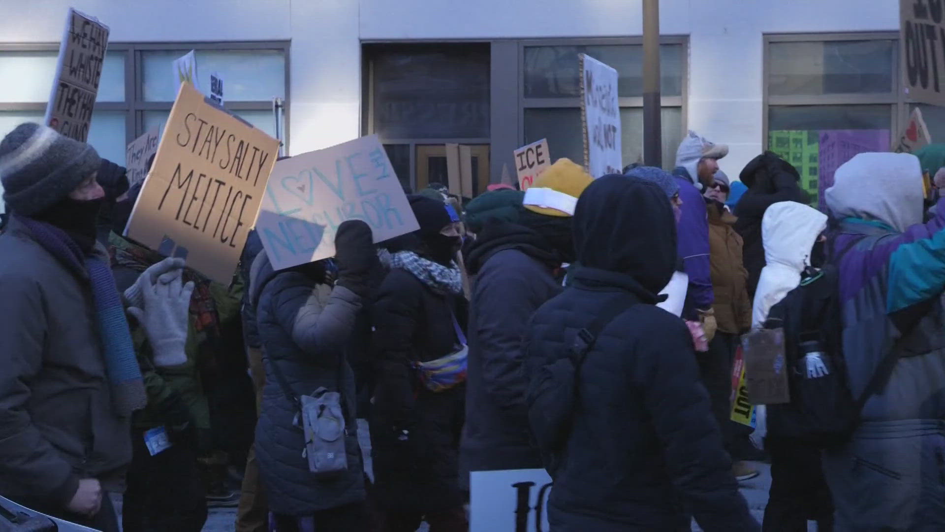Protests continue in Minneapolis after man is shot, killed by federal ...