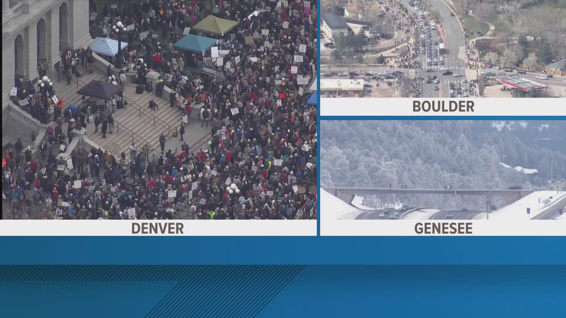 'Hands Off!' rallies in Colorado protest against Trump, Musk | 9news.com