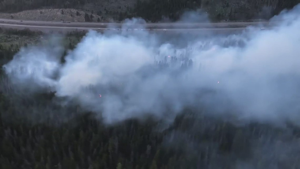 8-acre fire near Dillon 100% contained | 9news.com