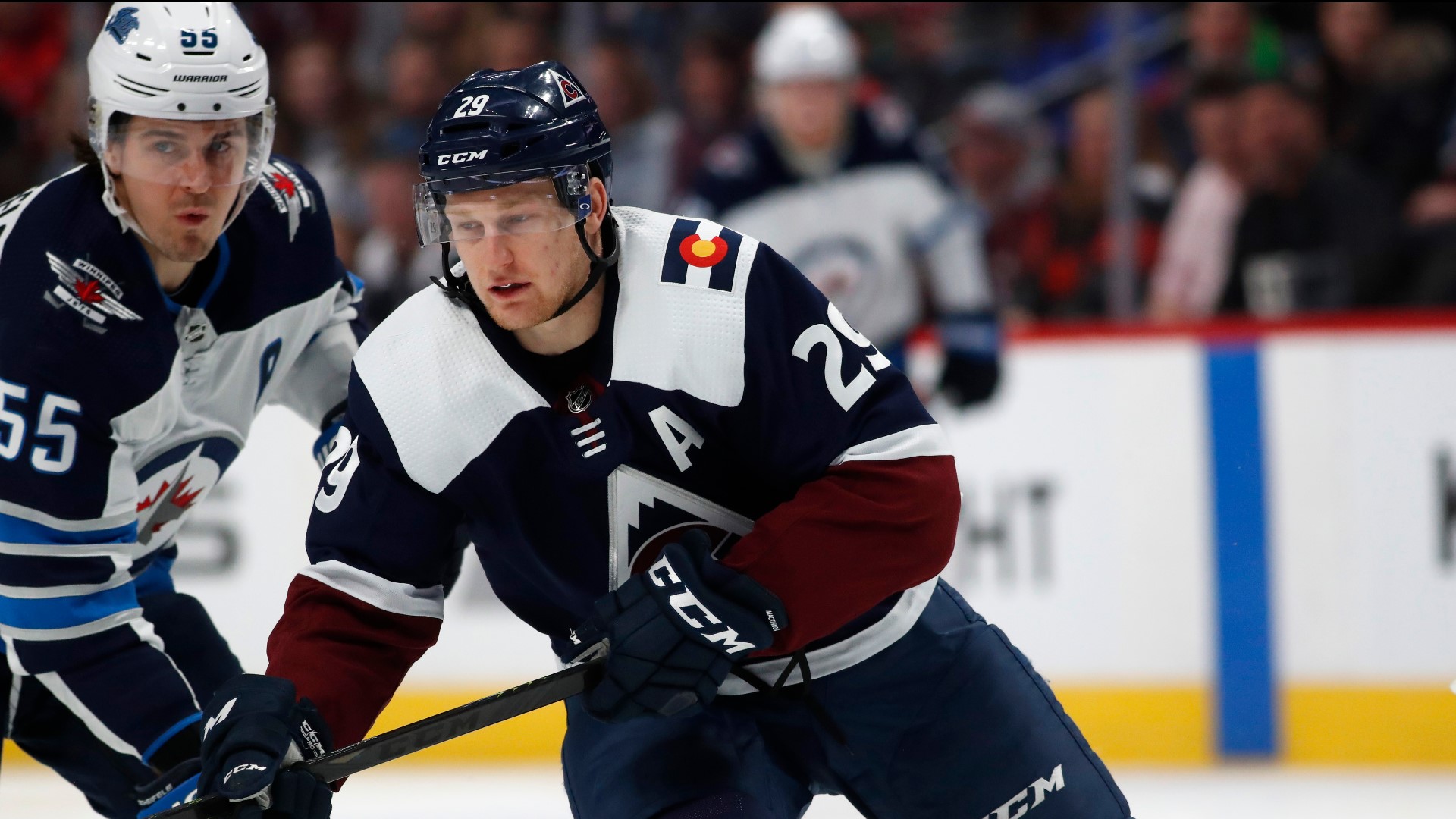 Kyle Connor's hat trick lifts Jets over Avalanche | 9news.com