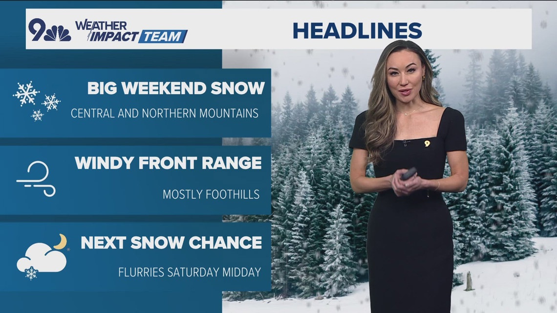 Latest forecast | Cloudy and mild for Denver, significant snow for the ...