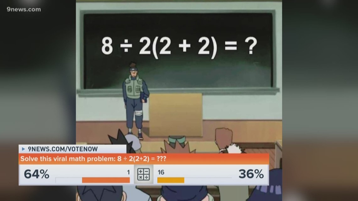 This viral math equation has divided the internet, so we brought in a ...