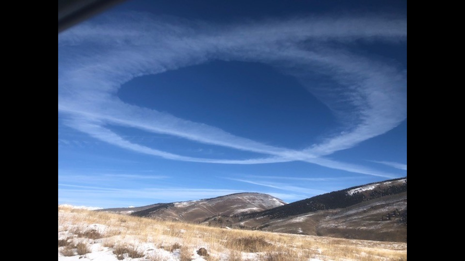 Mystery of this circular cloud over Colorado solved | 9news.com