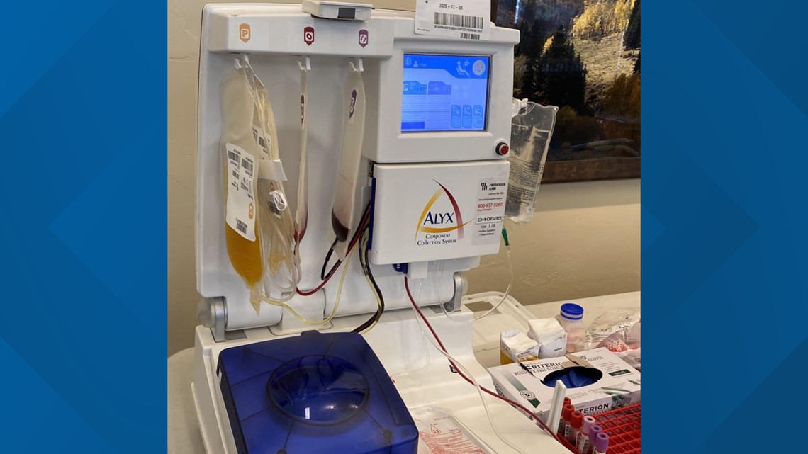 Vail plasma donor helps save Denver doctor’s life | 9news.com