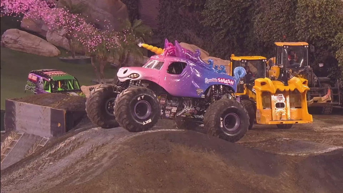 Meet the driver behind Sparkle Smash ahead of Monster Jam weekend in ...