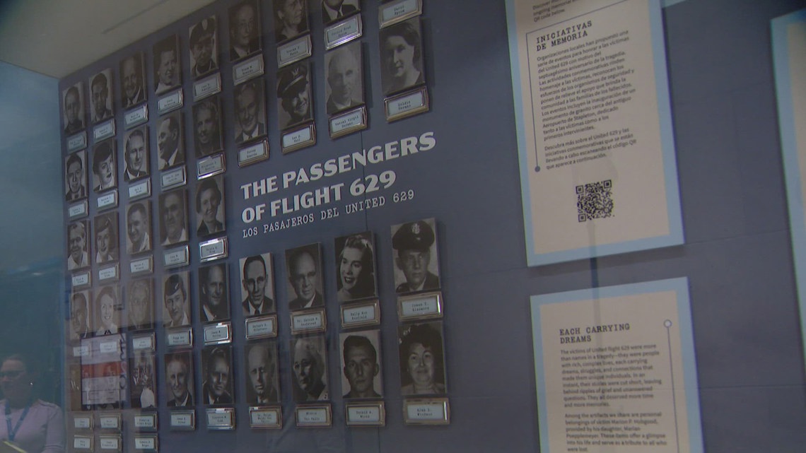 Families honor United Flight 629 victims with new Denver memorial ...