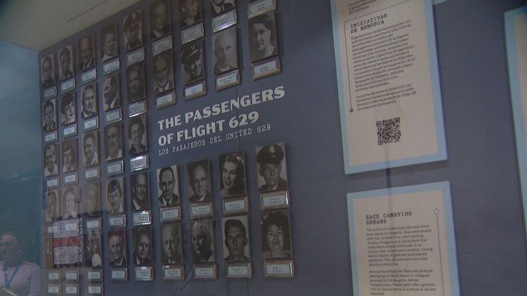 Families honor United Flight 629 victims with new Denver memorial ...