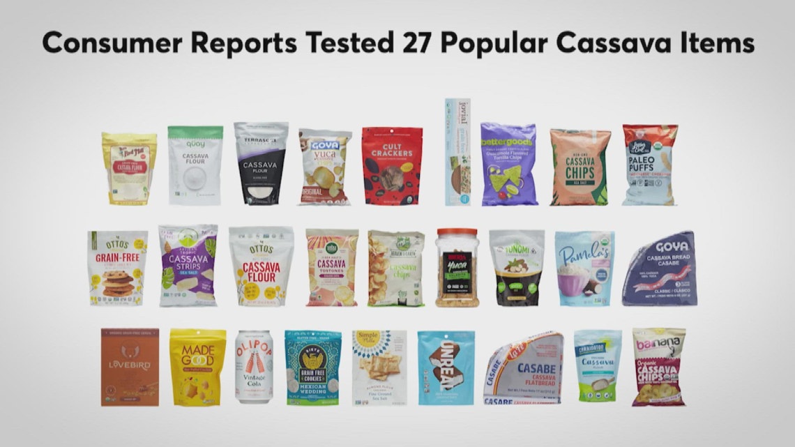 Cassava snacks may contain lead, Consumer Reports finds | 9news.com