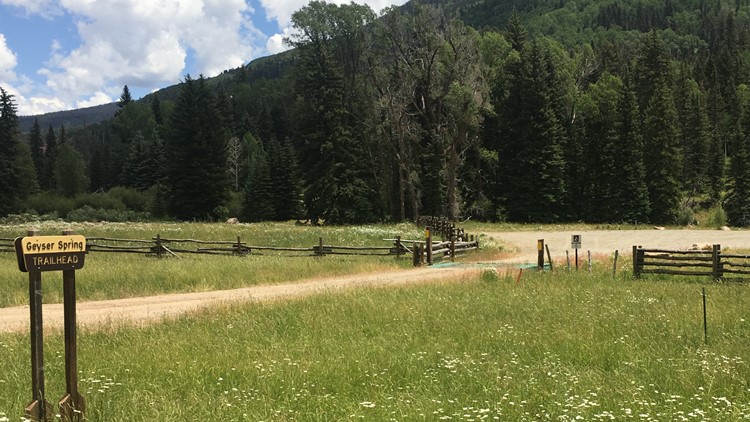 Colorado's only geyser: How to get there and a look at the trail ...