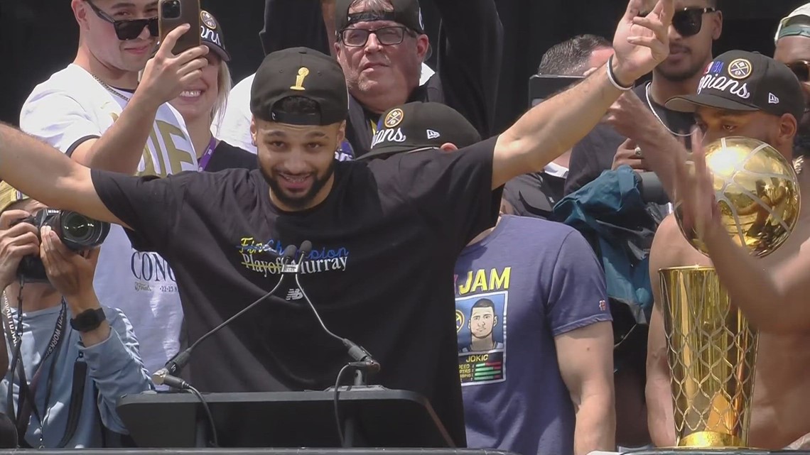 Nuggets parade 2023: Denver celebrates NBA championship Thursday ...