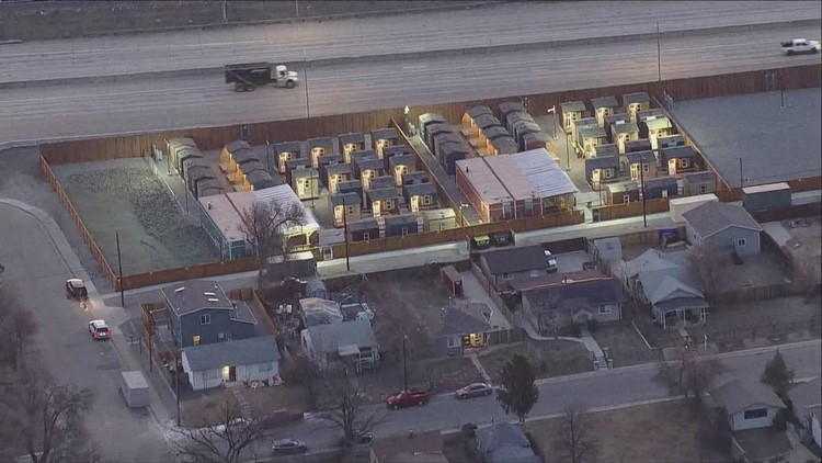 Denver opens 60 tiny homes for people experiencing homelessness | 9news.com