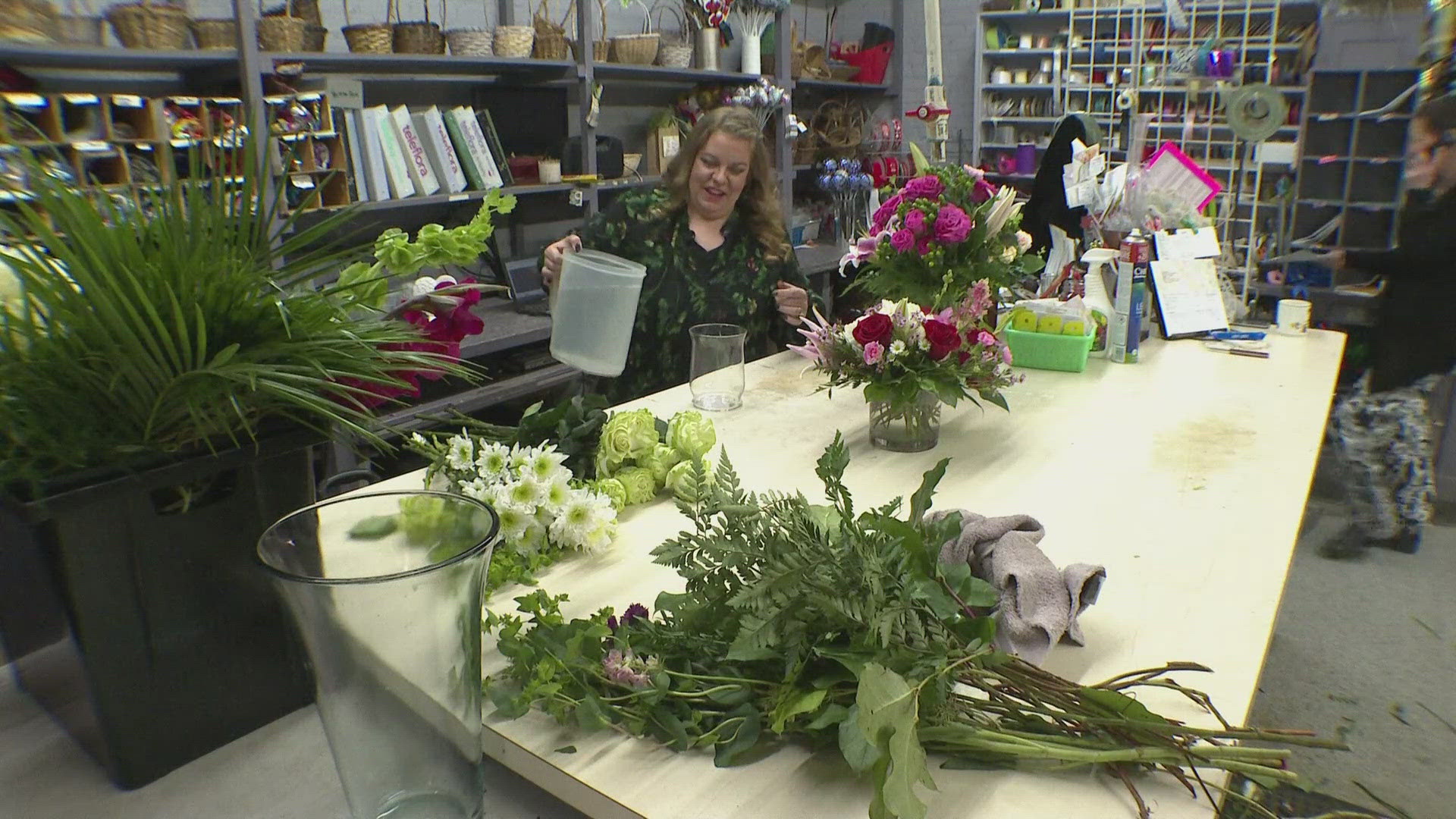Floral shop hopes strike encourages customers to shop local for ...