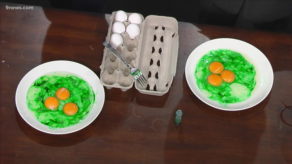 Science minute: Make your own green eggs and ham | 9news.com
