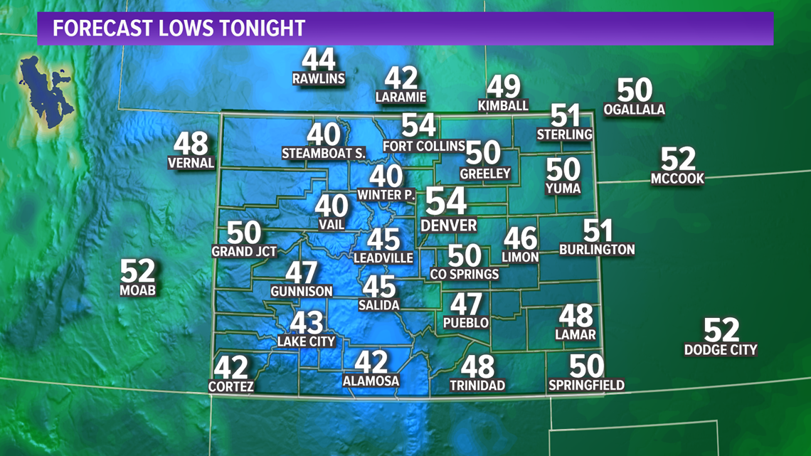 Denver, Colorado, Front Range weather forecast | 9news.com