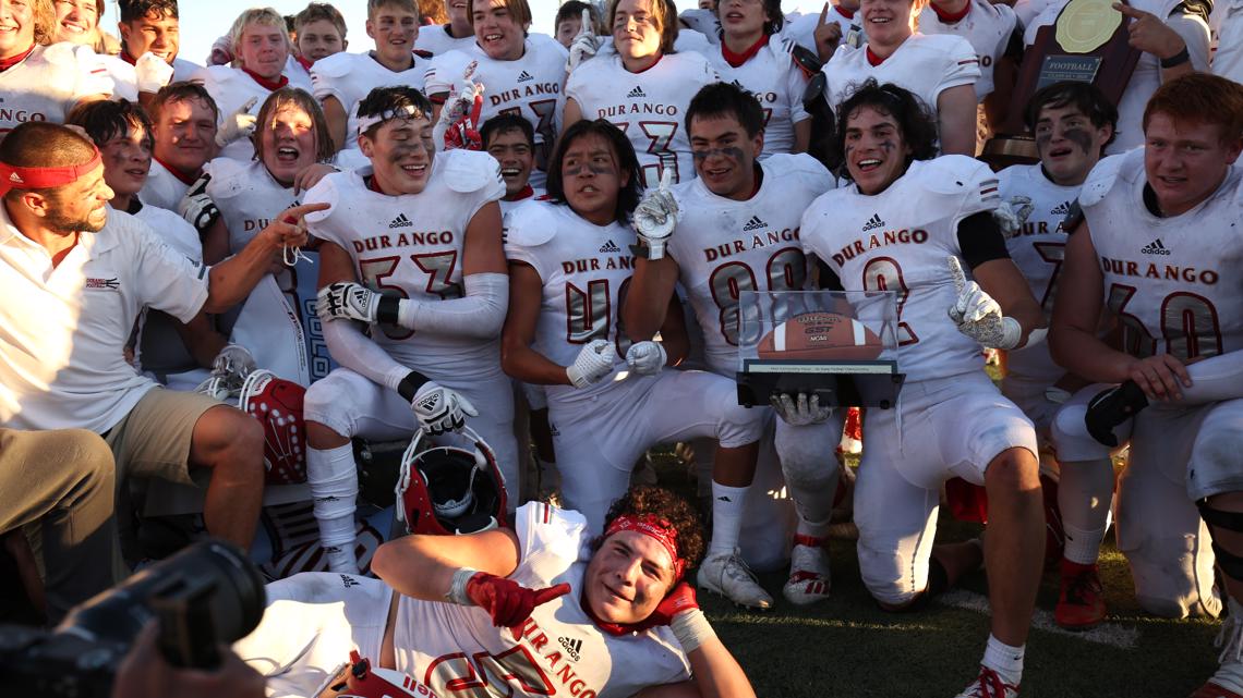 Durango football wins 3A CHSAA championship Roosevelt 2020 | 9news.com