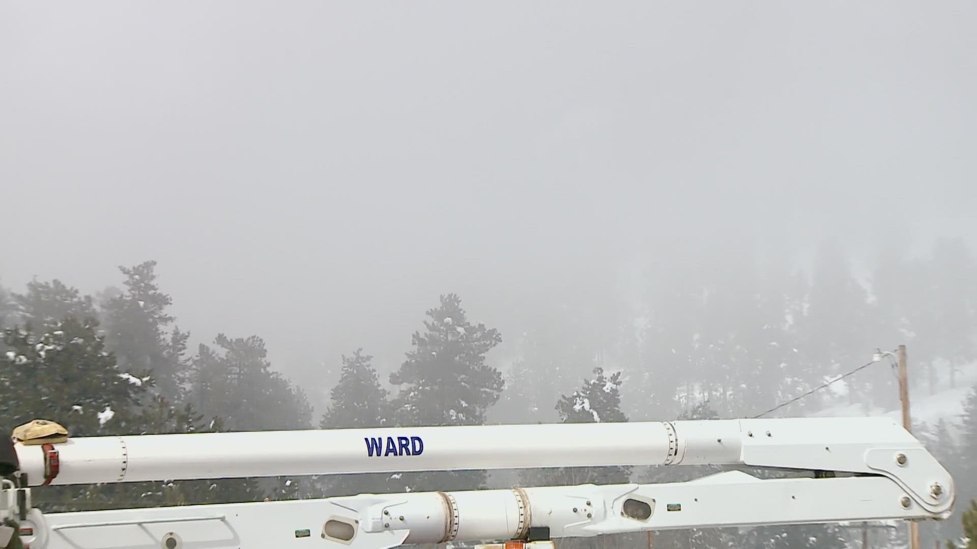 Heavy fog, snow piles make for unsafe driving conditions | 9news.com