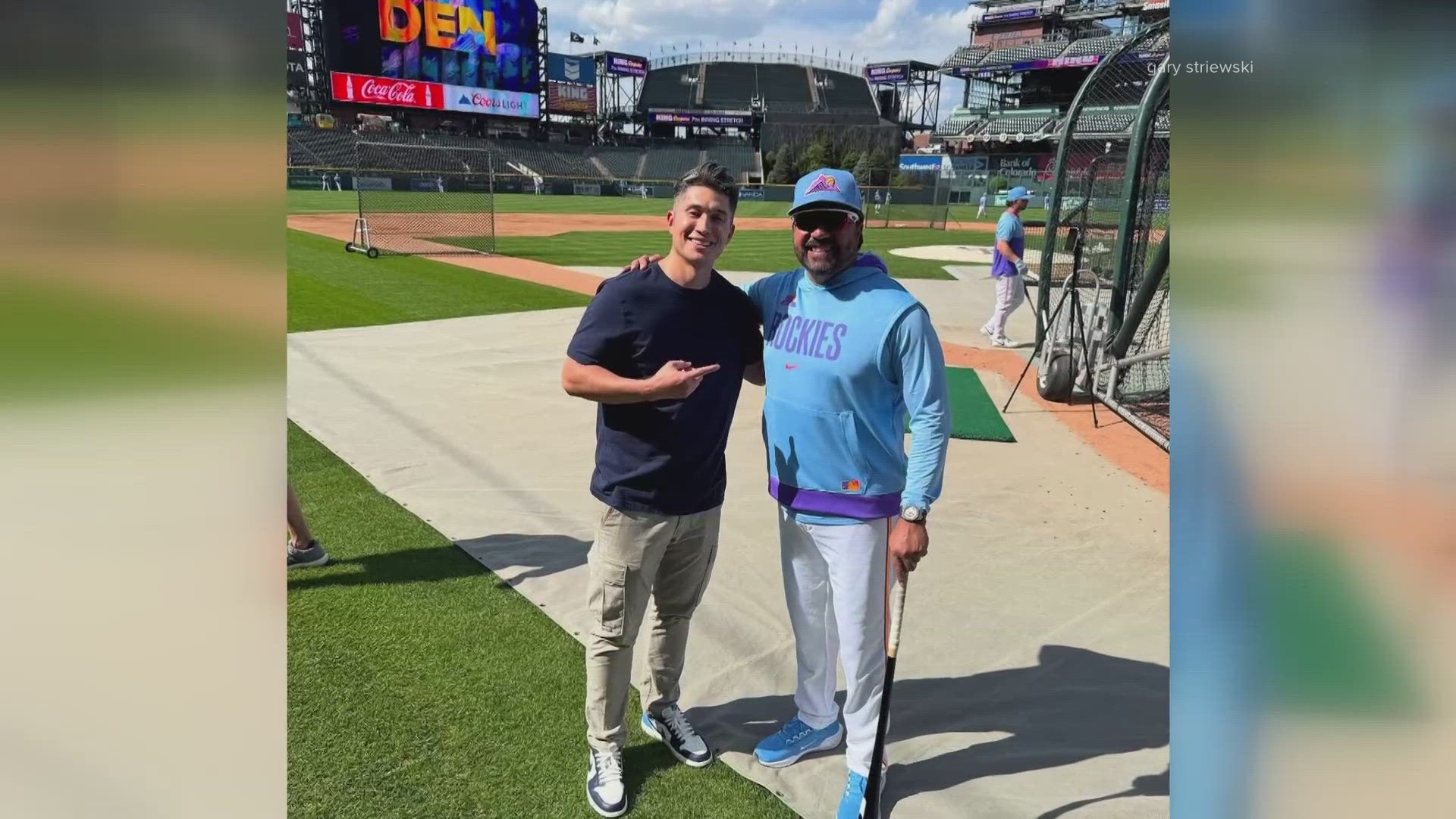 Gary Striewski returns to Colorado for SportsCenter live from Coors ...