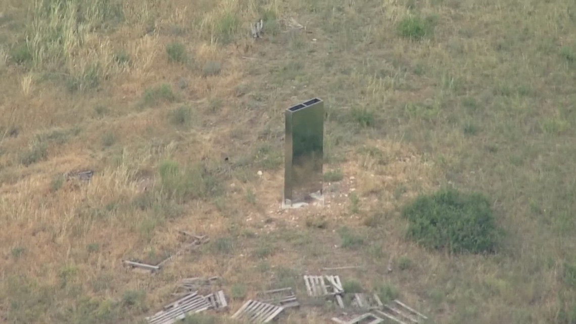 Mysterious monolith appears in Colorado | 9news.com
