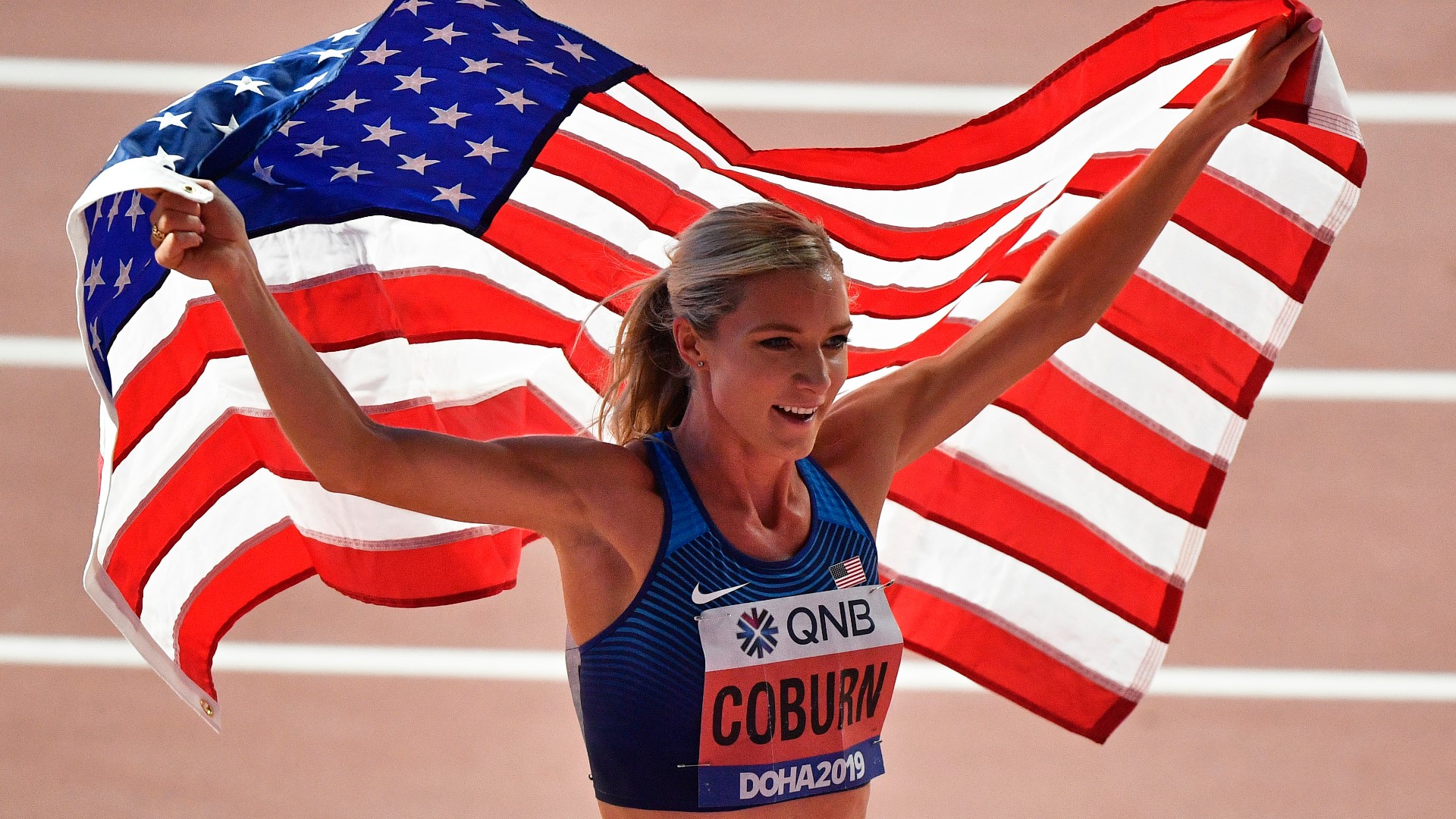 Emma Coburn breaks Team Boss Colorado Mile record | 9news.com