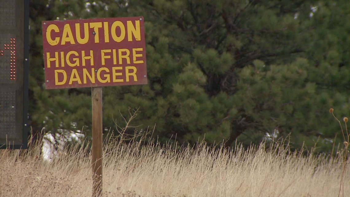 Winds brings high fire danger to Colorado again Wednesday | 9news.com