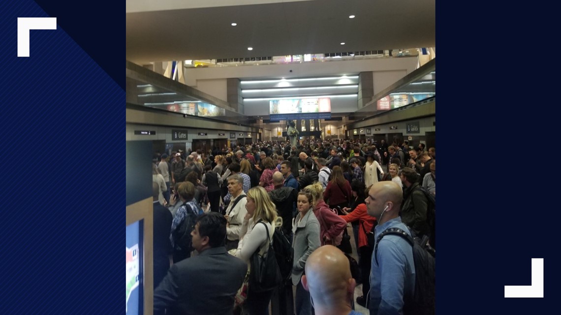 Security screenings, trains to gates at DIA resume following safety ...