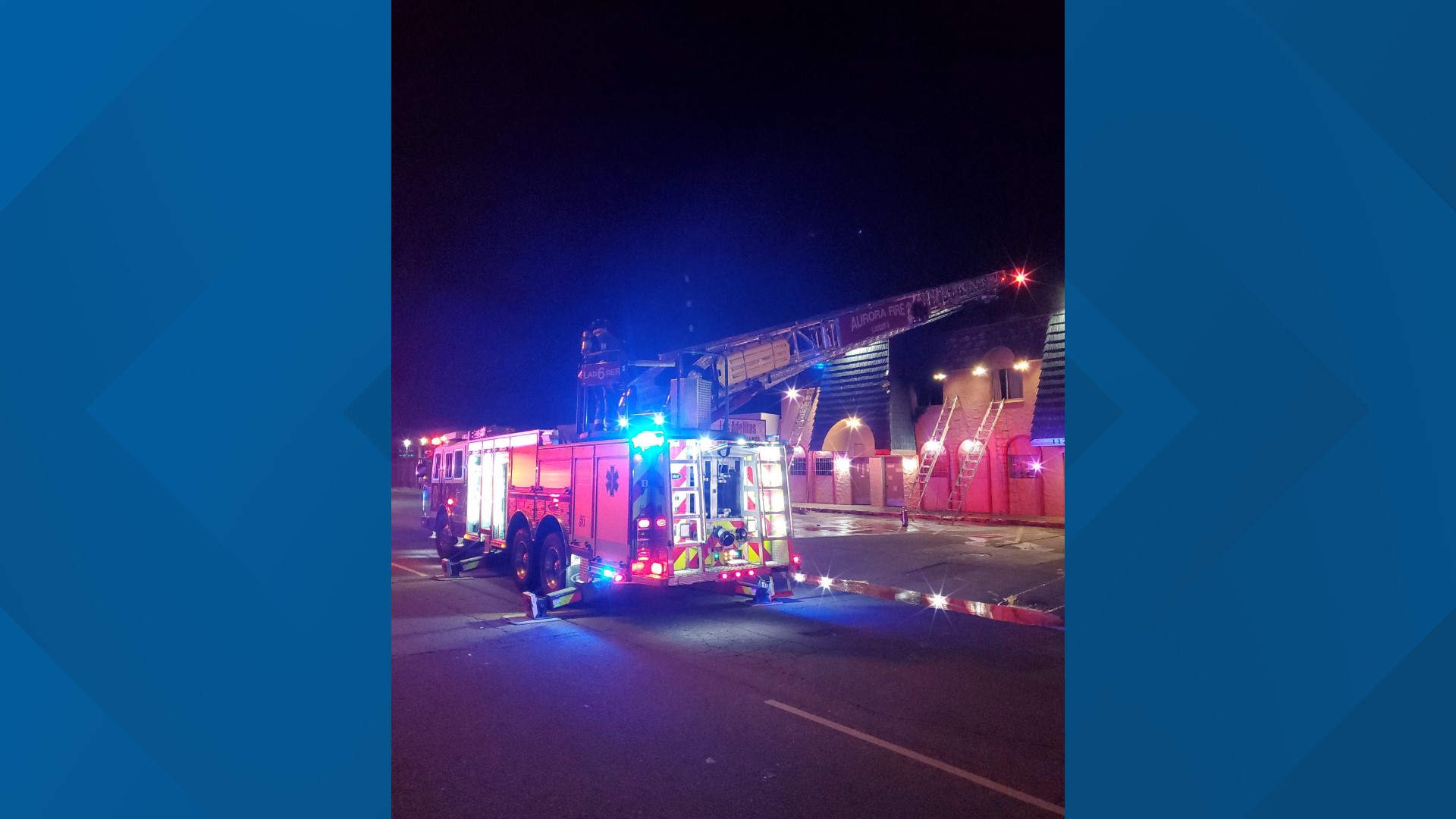 2 injured after Aurora structure fire | 9news.com