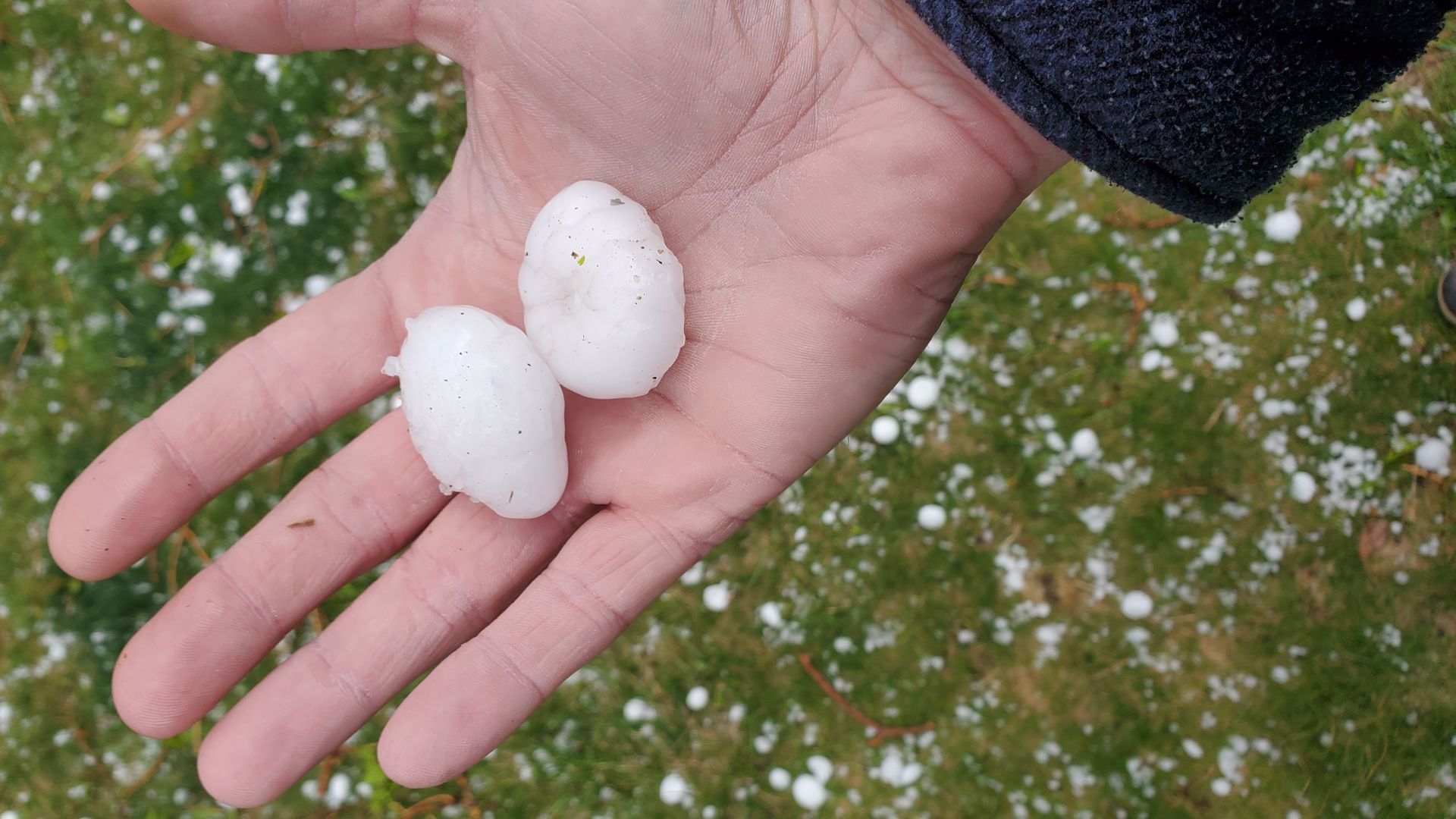 Hail reports: How big the hail was in Denver, Colorado plains | 9news.com