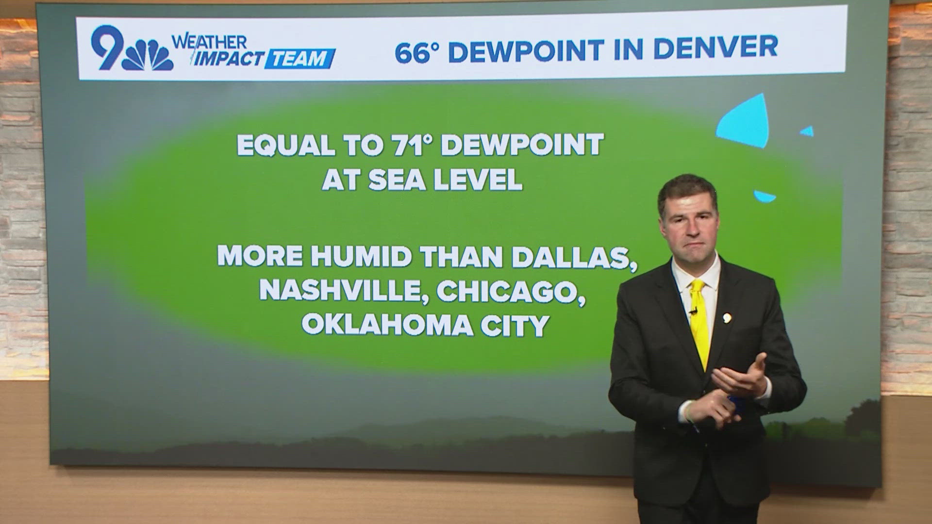Denver breaks 17-year dewpoint record with thunderstorm storm risks ...