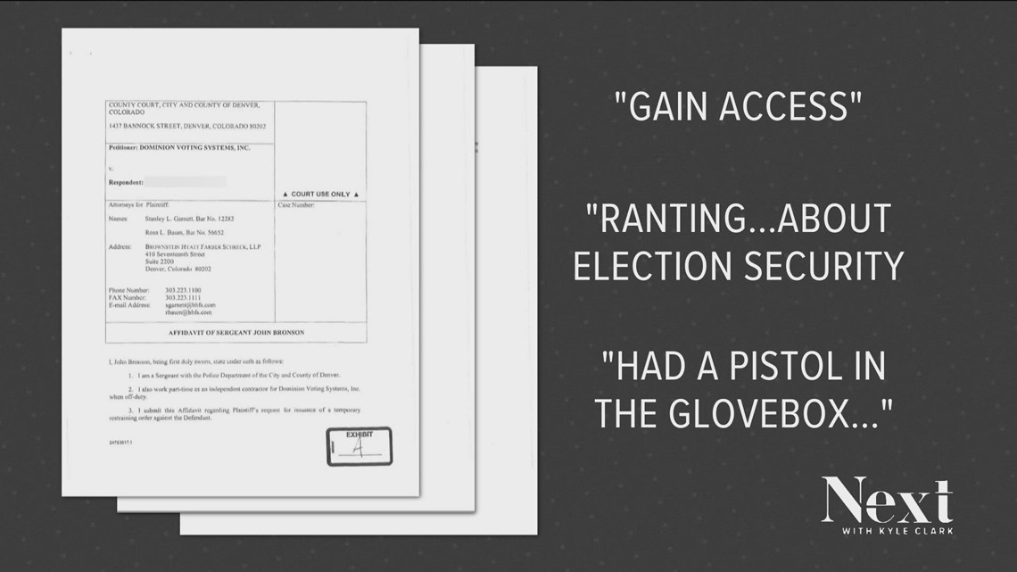 Judge grants temporary restraining order to Dominion Voting System CEO ...