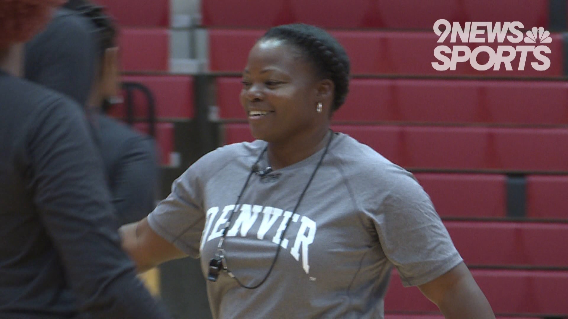 DU coach Doshia Woods proudly wears all of her identities | 9news.com