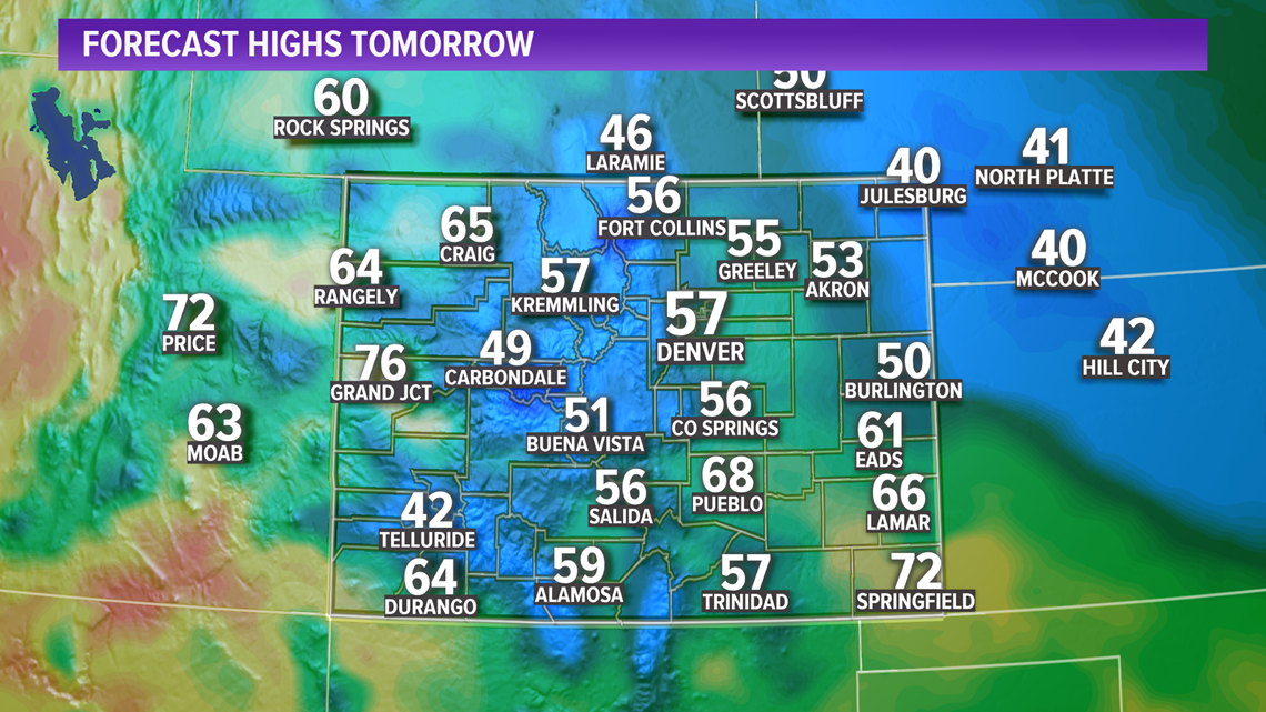Denver, Colorado, Front Range weather forecast | 9news.com