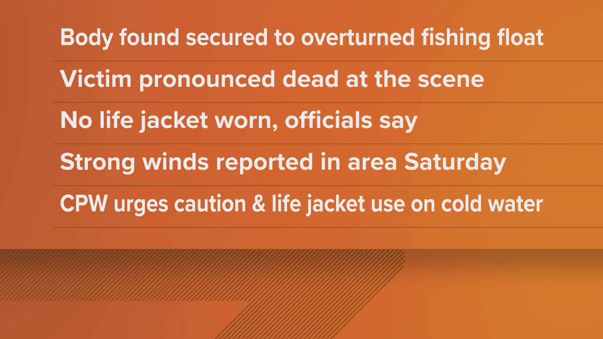 CPW investigates possible drowning after body is found in Colorado park ...