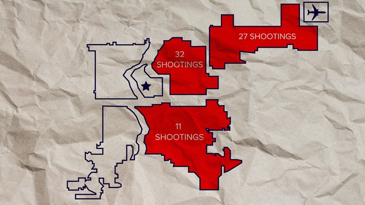 Data: Gun violence in Denver by race, location and age | 9news.com