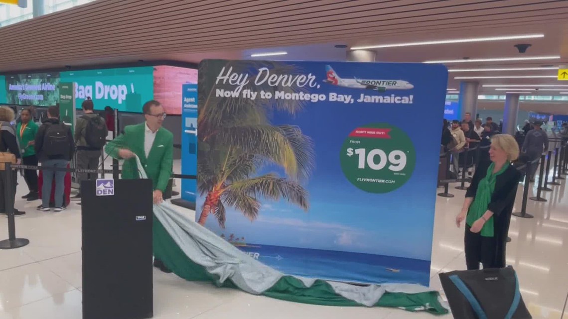 Frontier announces new Denver flight to Caribbean | 9news.com