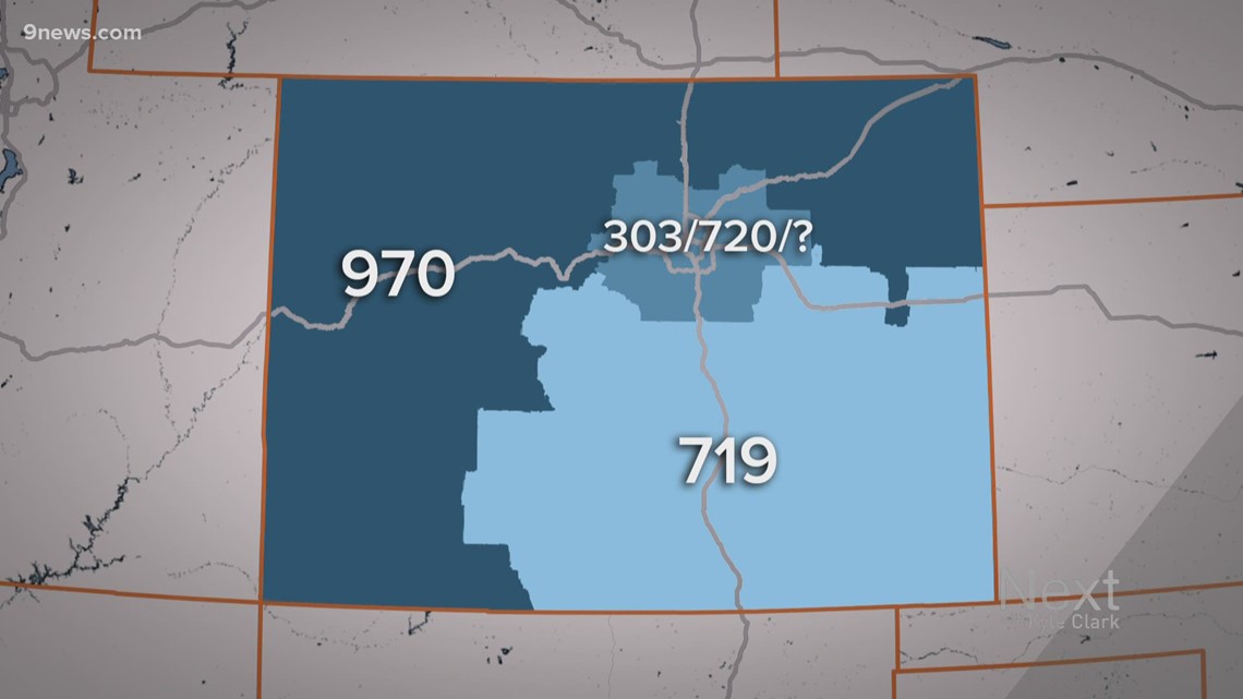 720 Area Code Map 720 Area Code Map