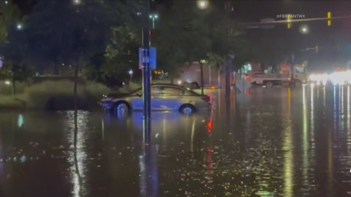 Storms bring flooded roads to Fort Collins | 9news.com