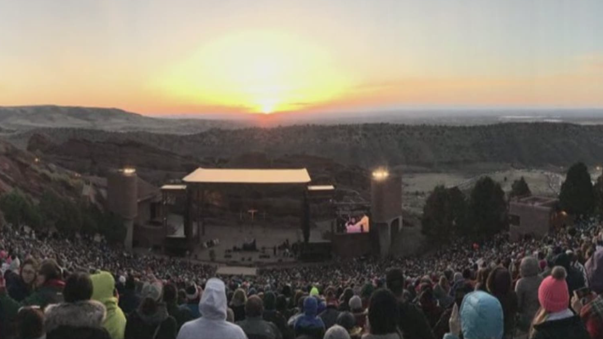 Red Rocks hosts 2025 Easter sunrise service led by Rev. Van Ostran ...