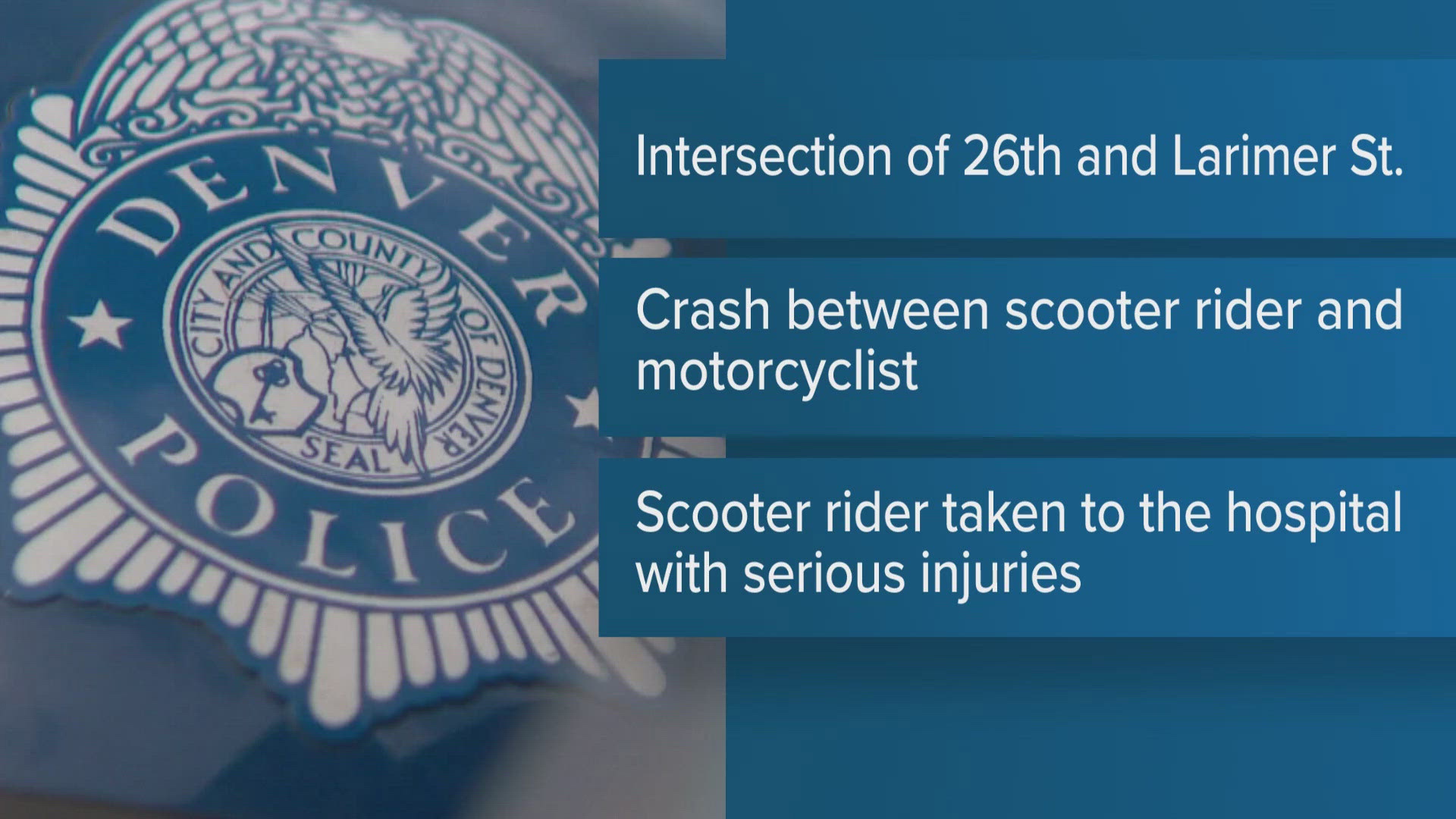 Scooter rider seriously injured in hit-and-run involving motorcyclist ...