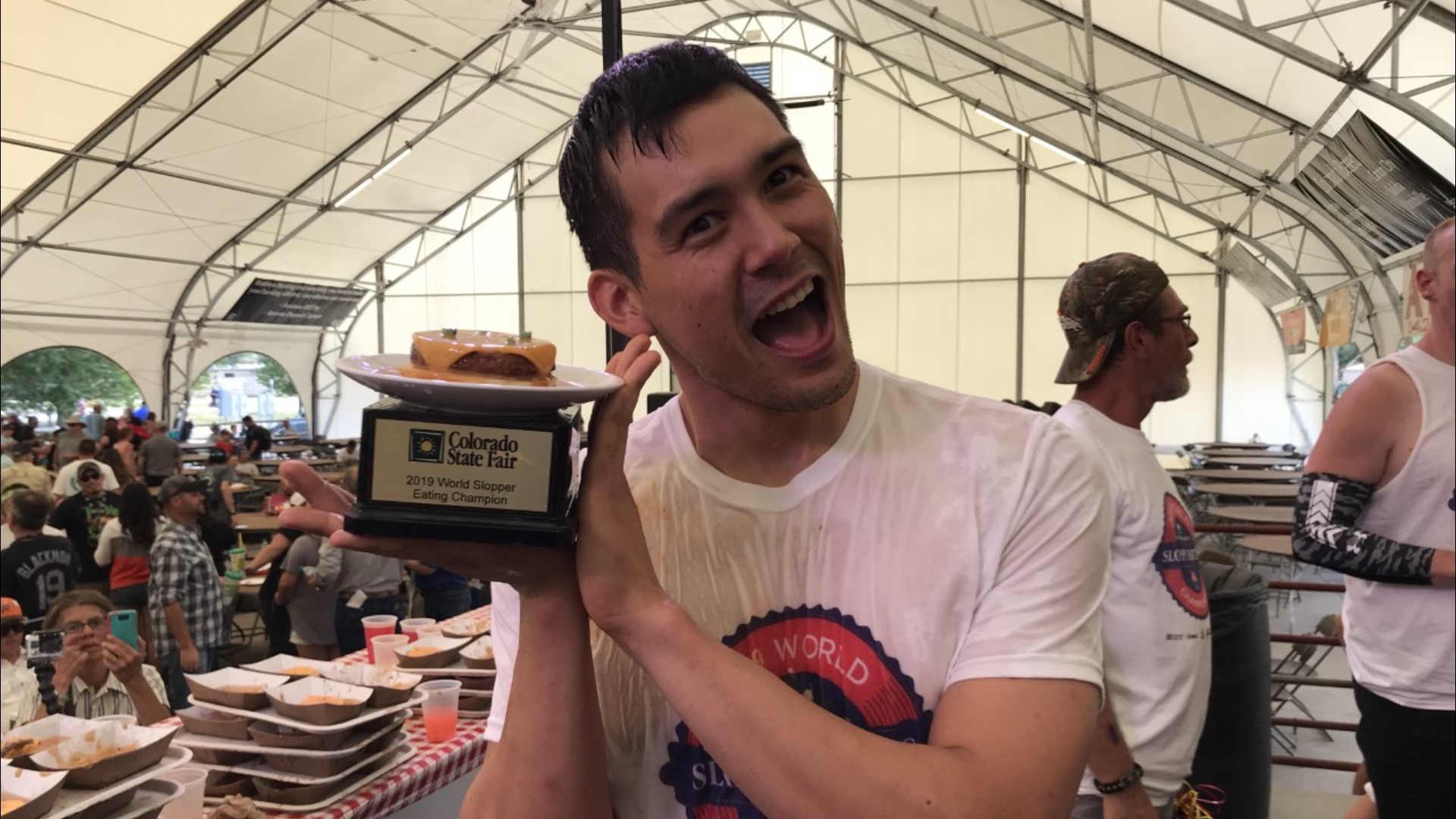 Top eaters compete at 7th World Slopper Championship in Pueblo | 9news.com