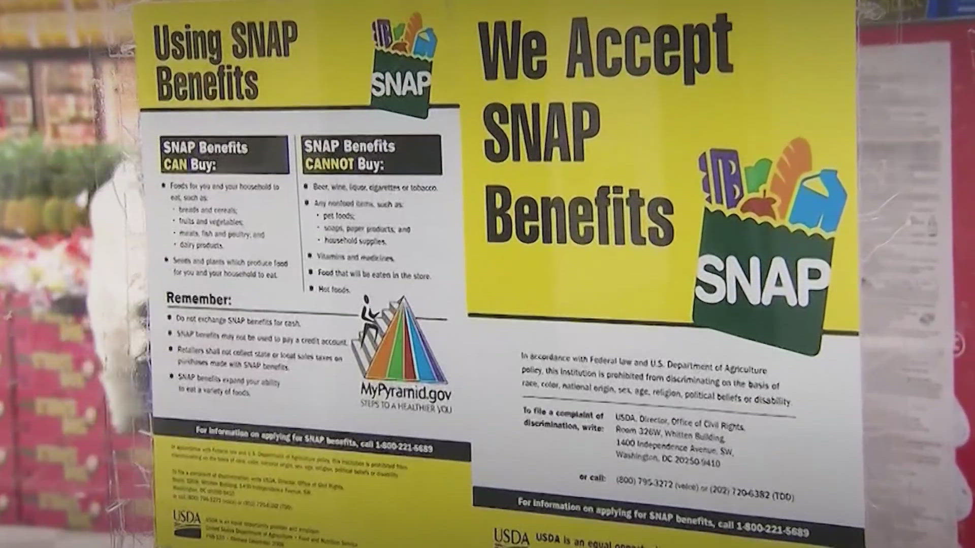 SNAP benefits cut off during shutdown, driving long lines at food ...