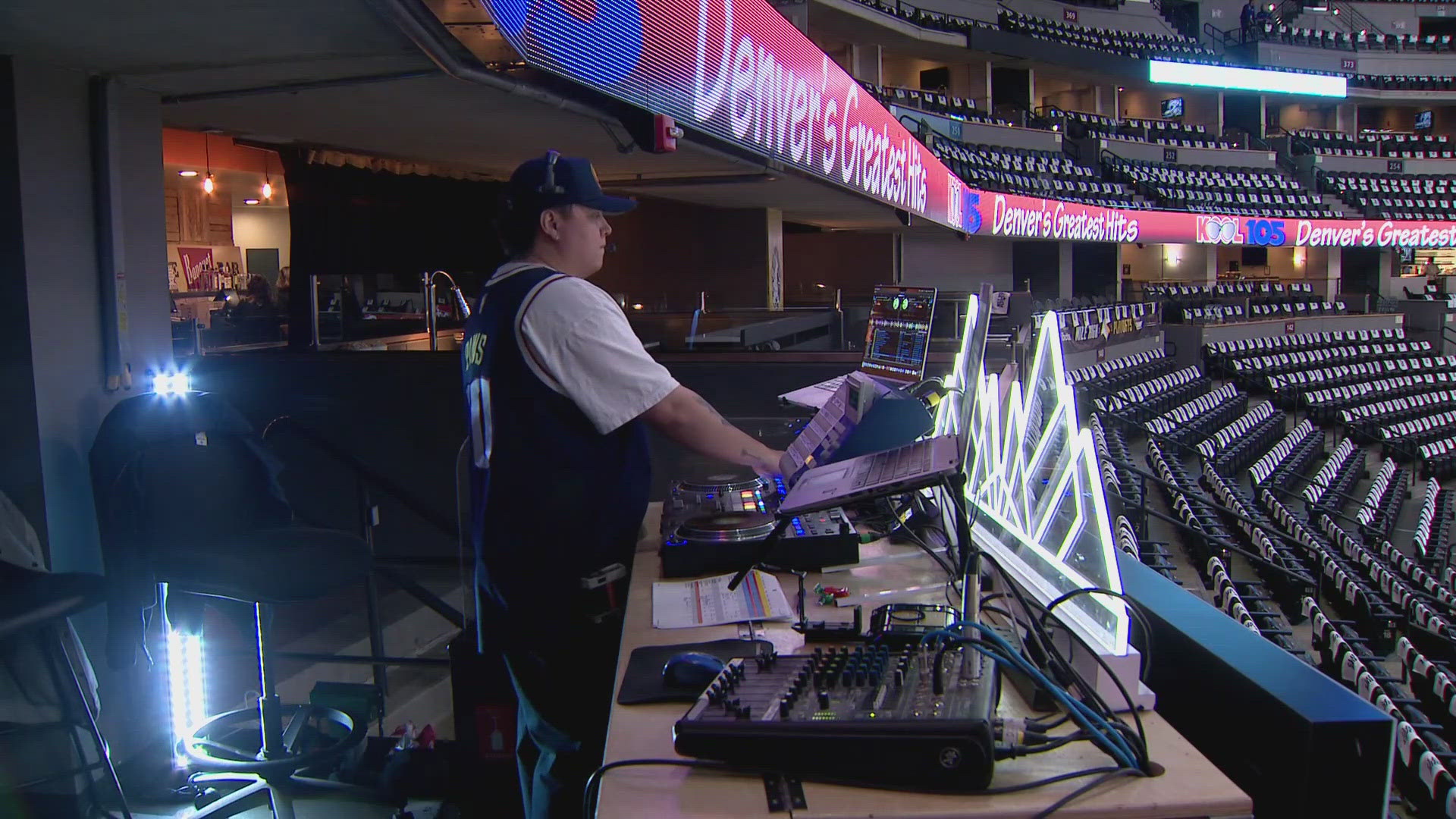 DJ Paws brings energy as Nuggets take on Timberwolves | 9news.com