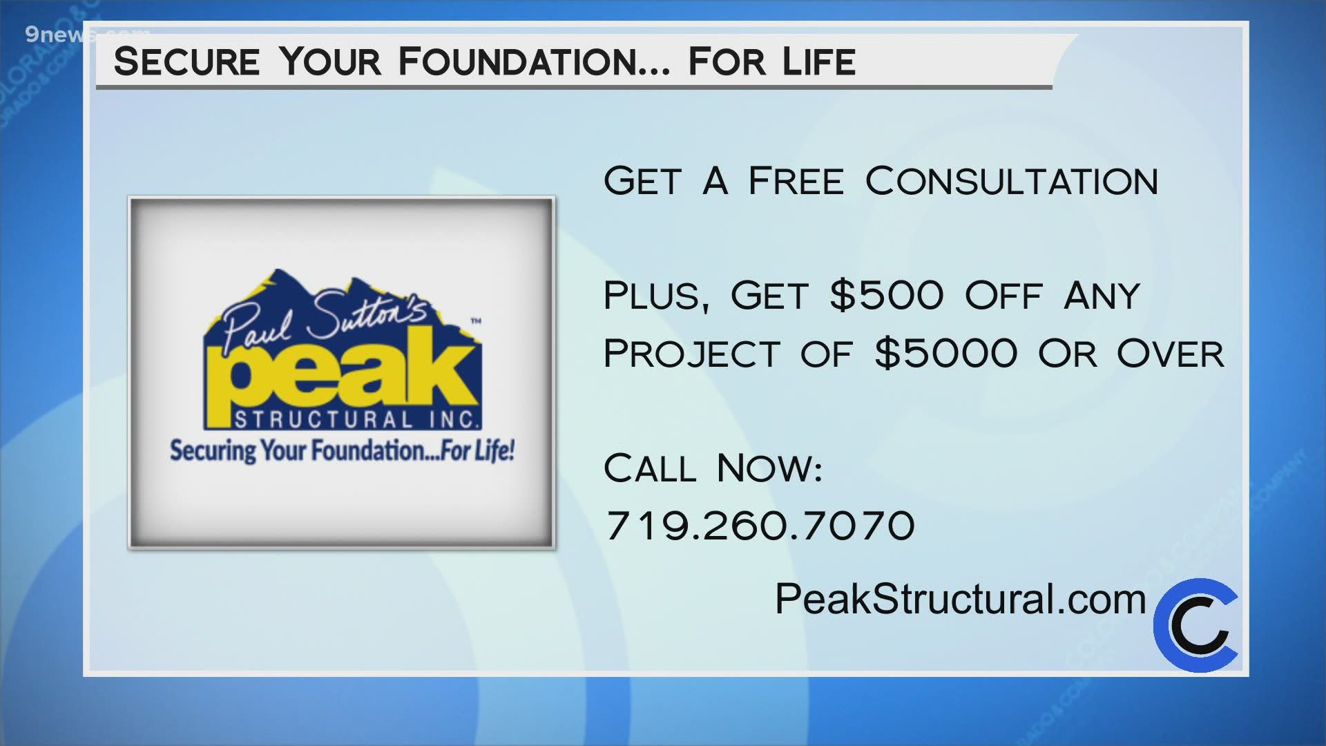Peak Structural - September 3, 2020 | 9news.com