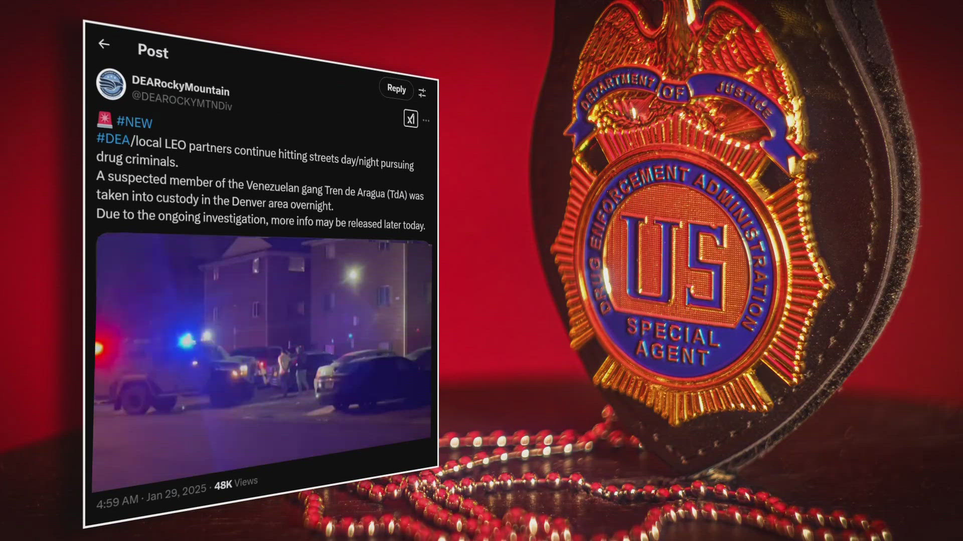 Suspected TdA member released a week after arrest, police still ...