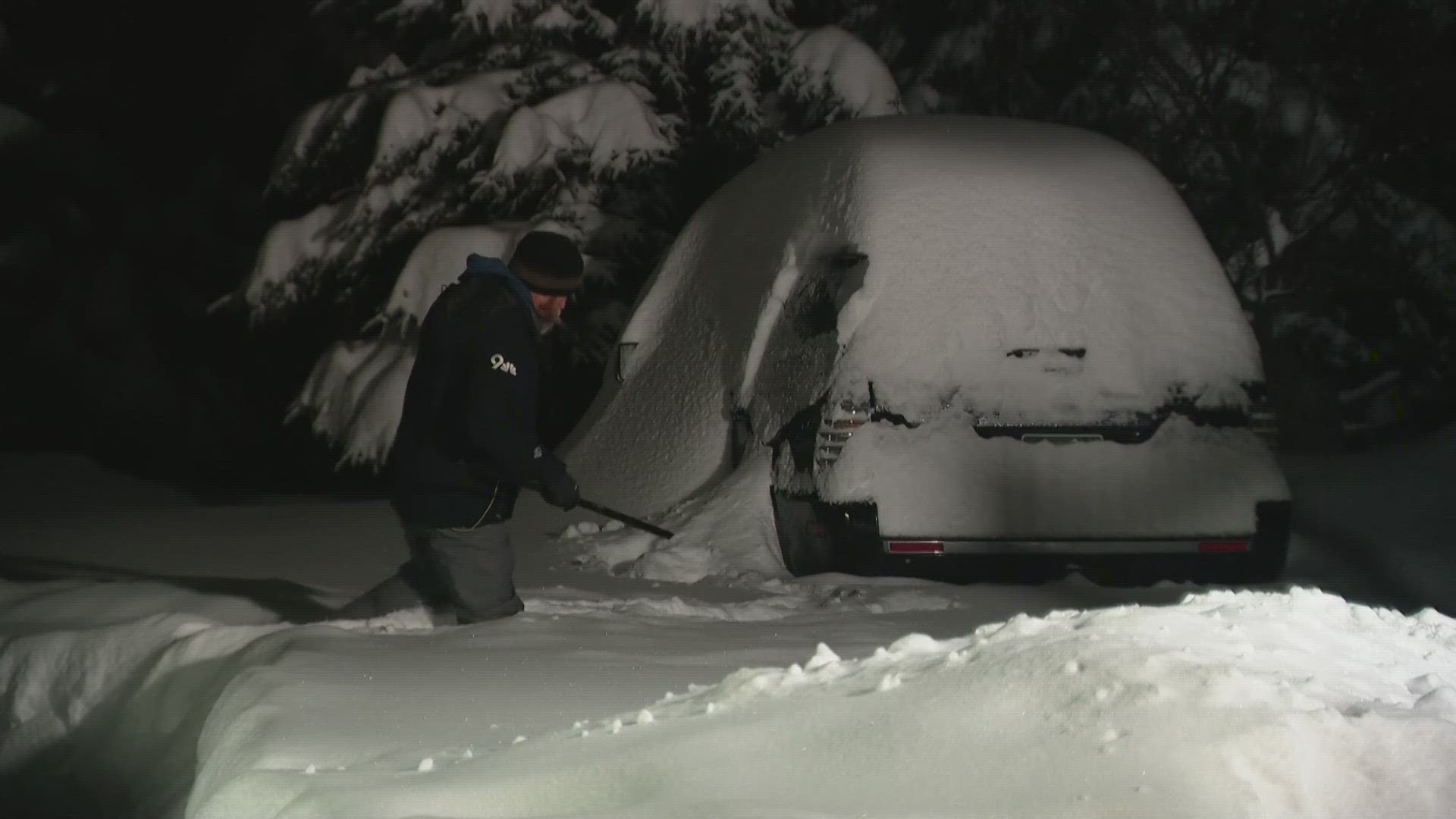 Colorado foothills see feet of snow | 9news.com