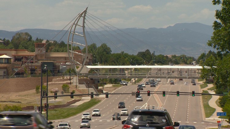 Leaf Pedestrian Bridge is the new symbol of Lone Tree | 9news.com